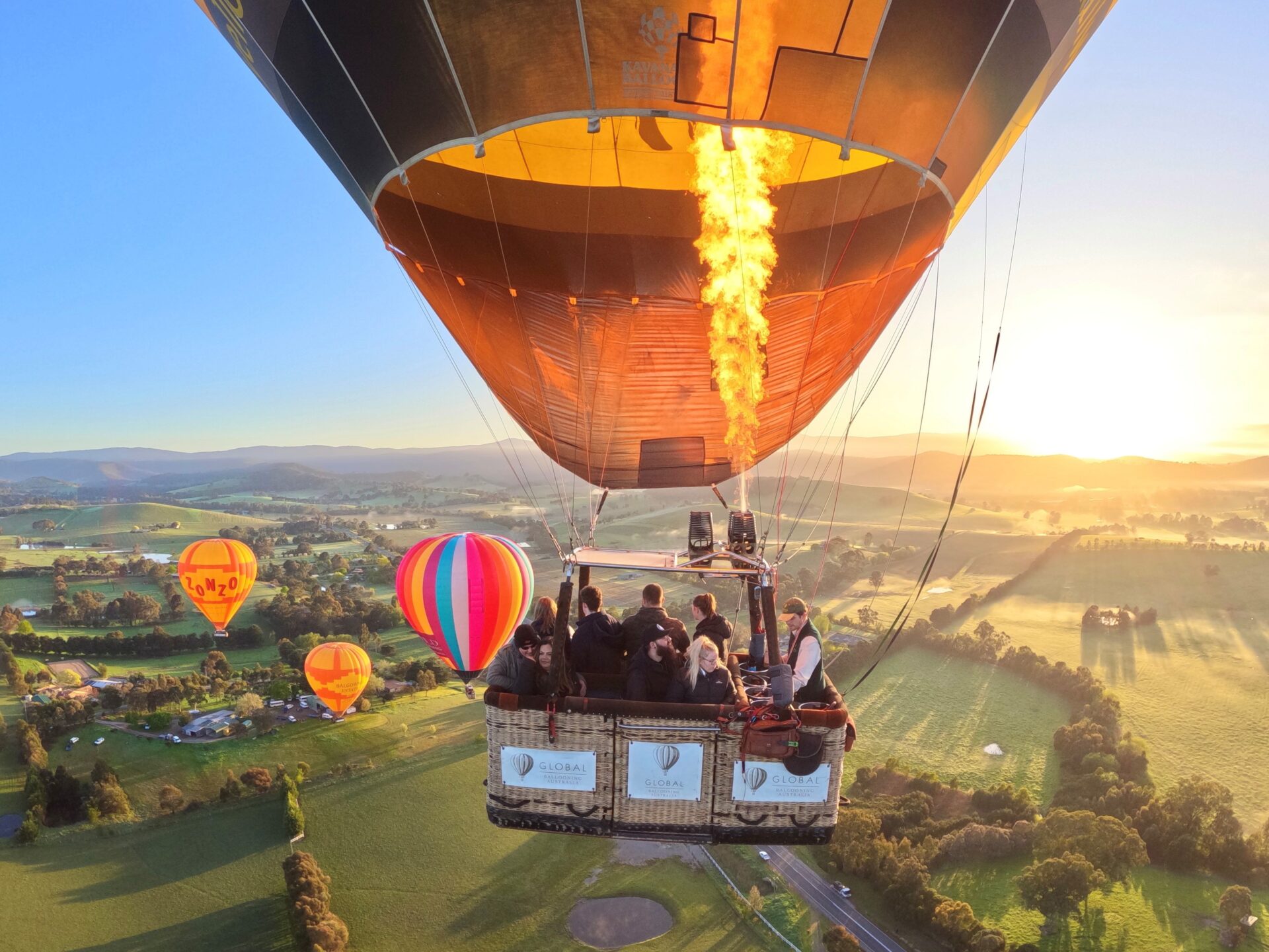 Private Balloon Flight & Wine Tour | Big Grape Winery Tours